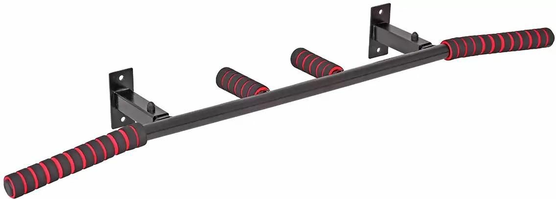 Турник УралСпорт наддверный, v 2.0, нагрузка до 200 кг, вес 2.7 кг, ширина 1125 мм