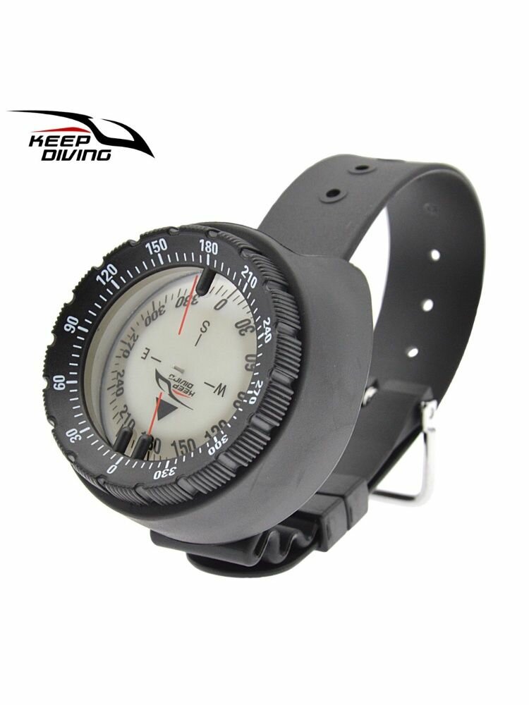 50-метровый подводный компас, светящийся магнитный водонепроницаемый компас для дайвинга и различных водных видов спорта