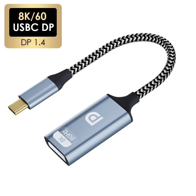 USB 3.1 Type-C to DisplayPort кабель OllyMurs