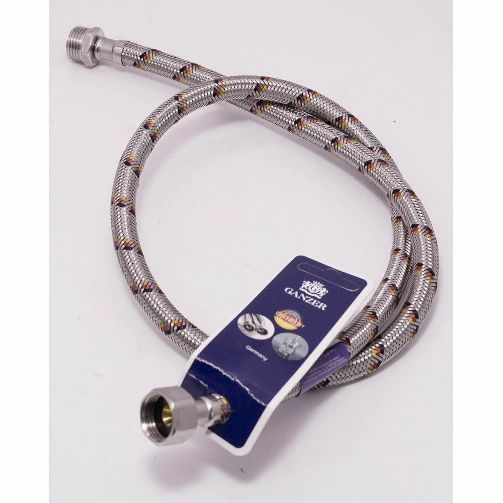 Гибкая подводка для воды 1/2"х 30 см GZ1230P от бренда Ganzer