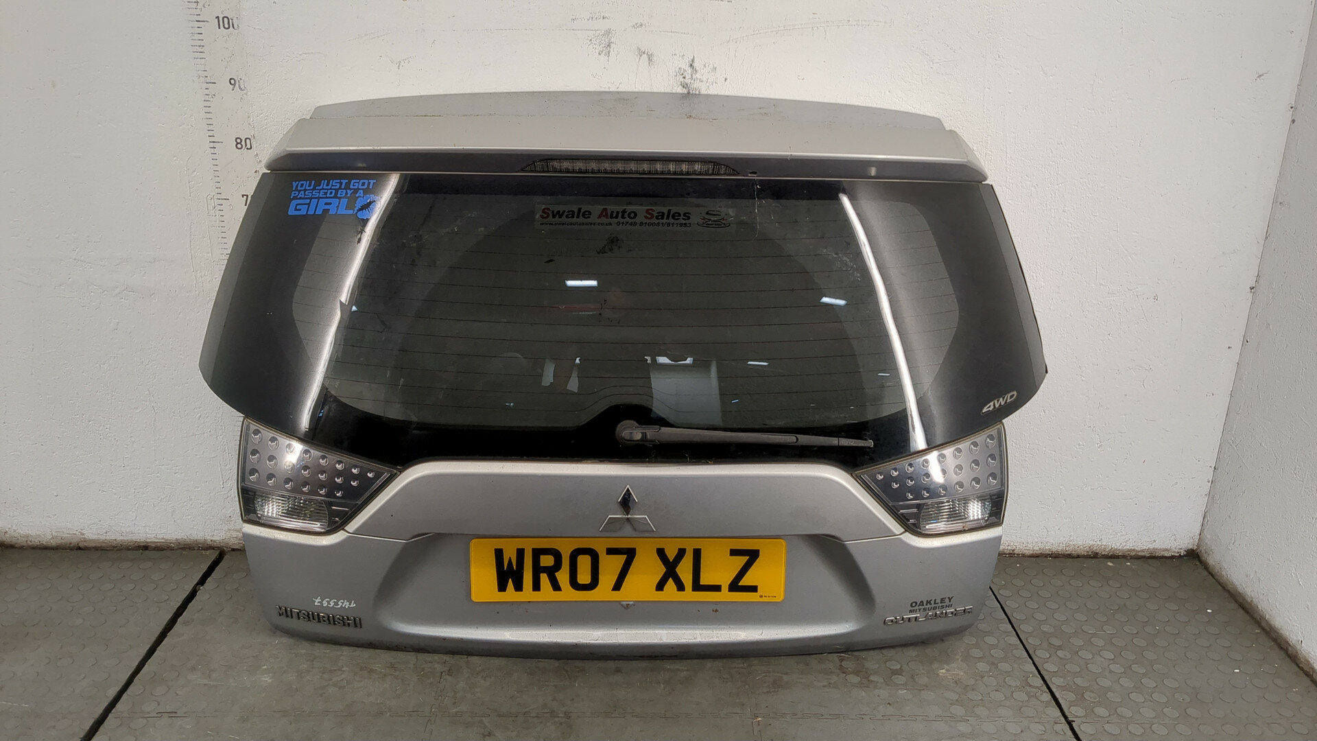 Крышка (дверь) багажника Mitsubishi Outlander XL Б/У