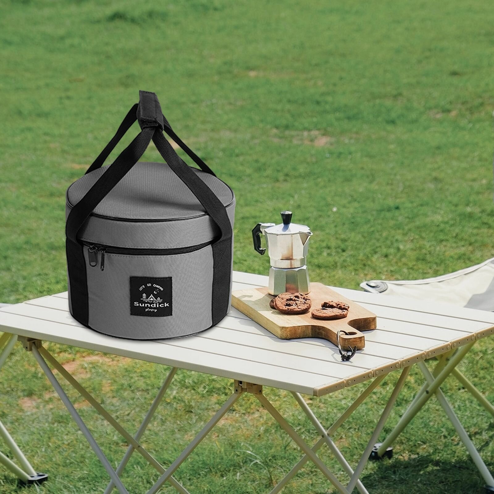 Сумка для хранения походной посуды 9/14 л Ткань Оксфорд Водонепроницаемый чехол для барбекю для пикника