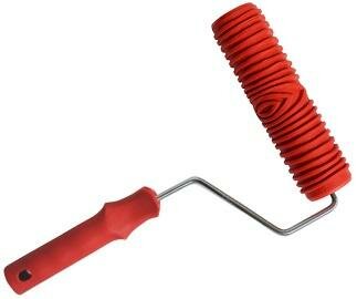 Декоративный Жесткий Резиновый Валик дерево Stmdecor EG300T 18см.