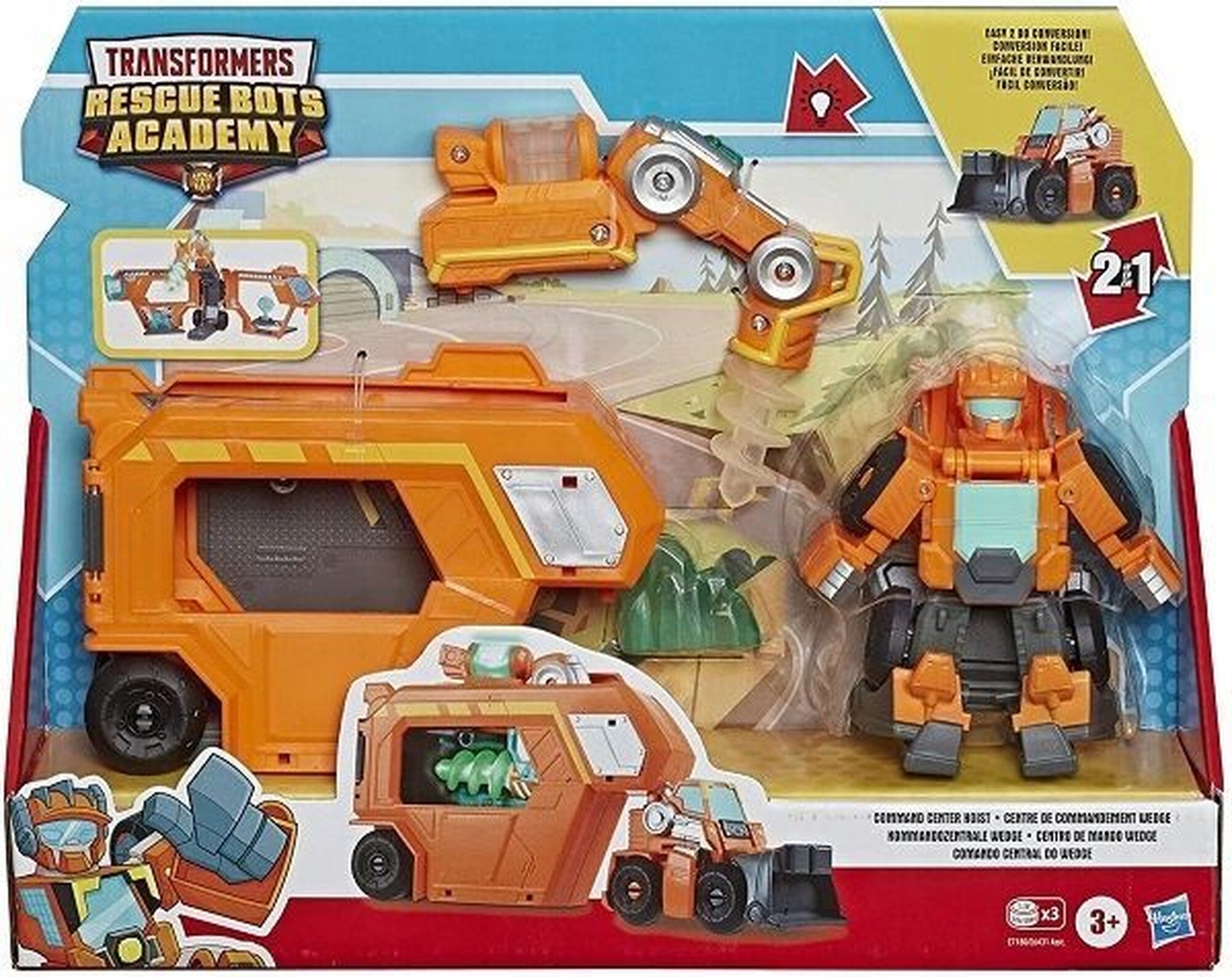 Фигурки Hasbro Transformers - Спасательные роботы Трансформеры с прицепом E7180