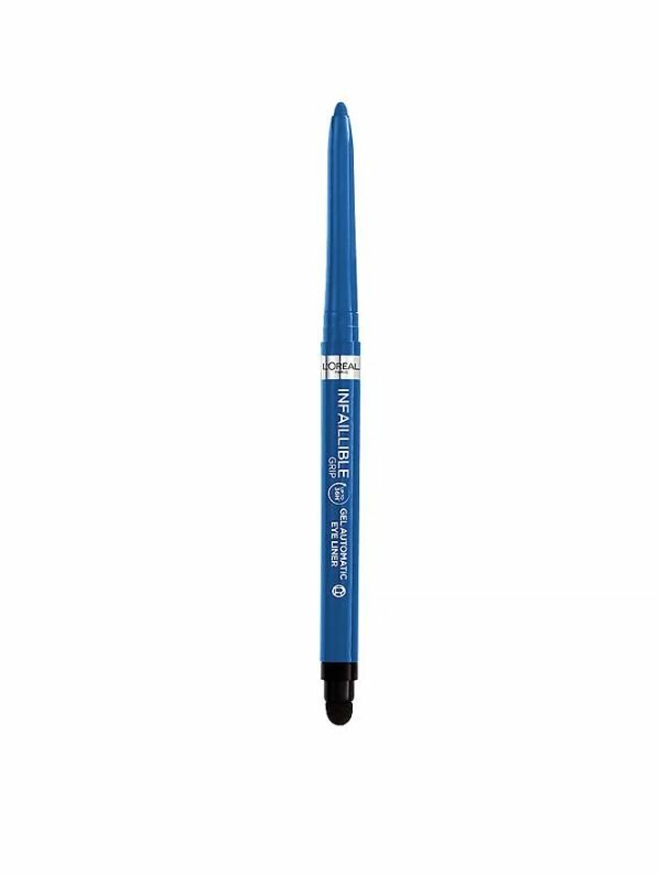 LOREAL PARIS Автоматический гелевый карандаш Infaillible Gel Automatic Eye Liner, Синий, 13,5 г