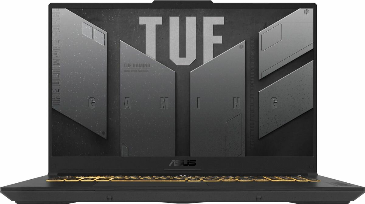 Ноутбук ASUS TUF Gaming F17 FX707VUR-HX225 Intel Core5 8ядер/16DDR5/512/RTX4050-6ГБ/безОС серый (90nr0cs5-m00e30)