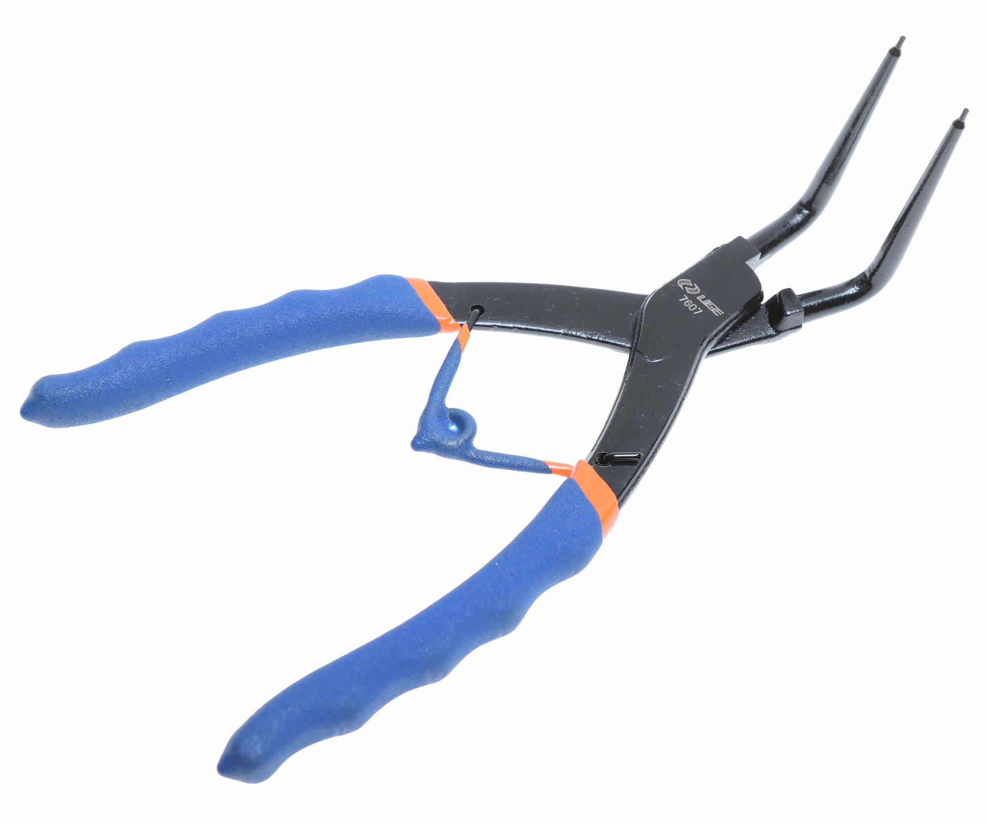 Съемник внутренних стопорных колец (изогнутые 90 ) L-180мм в блистере LG-7607 LIGE