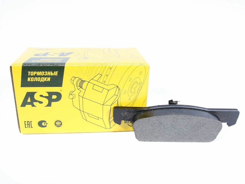 Колодки тормозные передние LADA XRAY RENAULT Logan II 16кл. Sandero II ASP K270208