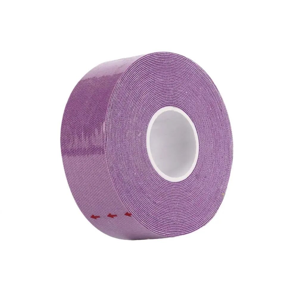 Кинезиологическая лента для лица, лифтинговая маска с V-образной линией, Фиолетовый, фиолетовый