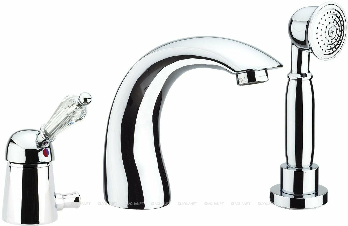 Смеситель на борт ванны Fiore IMPERIAL SKY SWAROVSKI 82CR5105 (с внутренней частью), хром