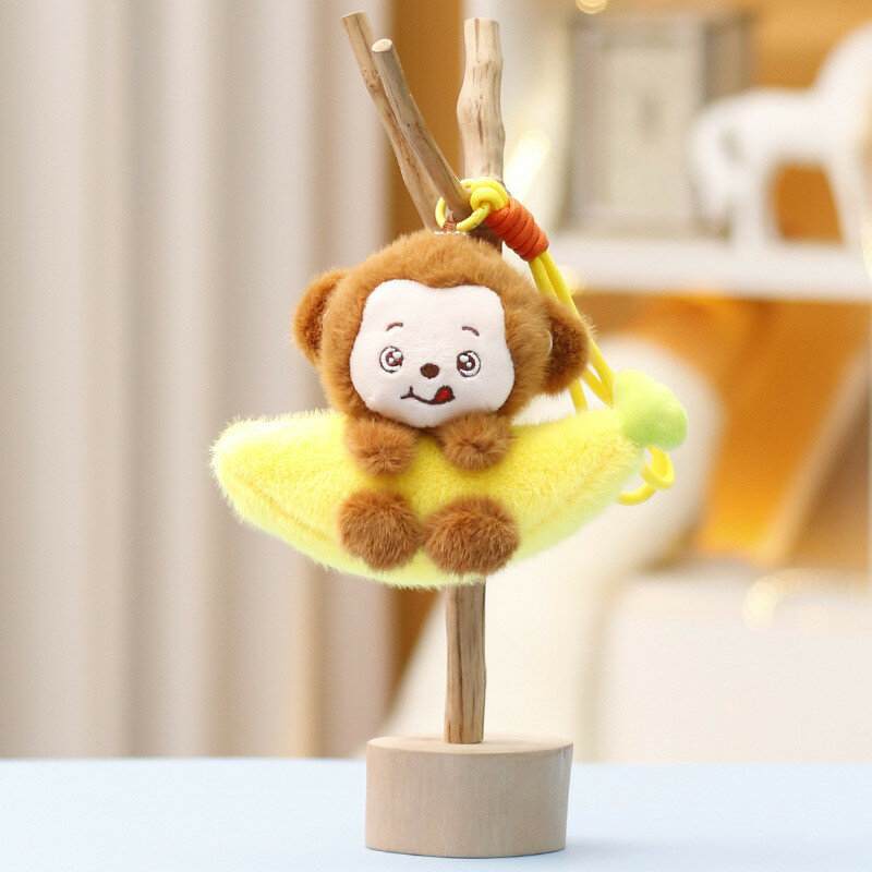 Мягкая игрушка Банан с Обезьяной - Плюшевый предмет для детей и коллекционирования