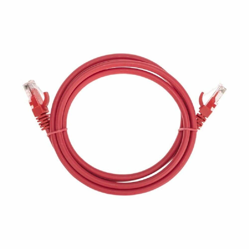 Rexant Патч - корды сетевые, телефонные 02 - 0293 - 105 Патч - корд U UTP, CAT 6, RJ45 - RJ45, 26AWG, LSZH, красный, 1,5м
