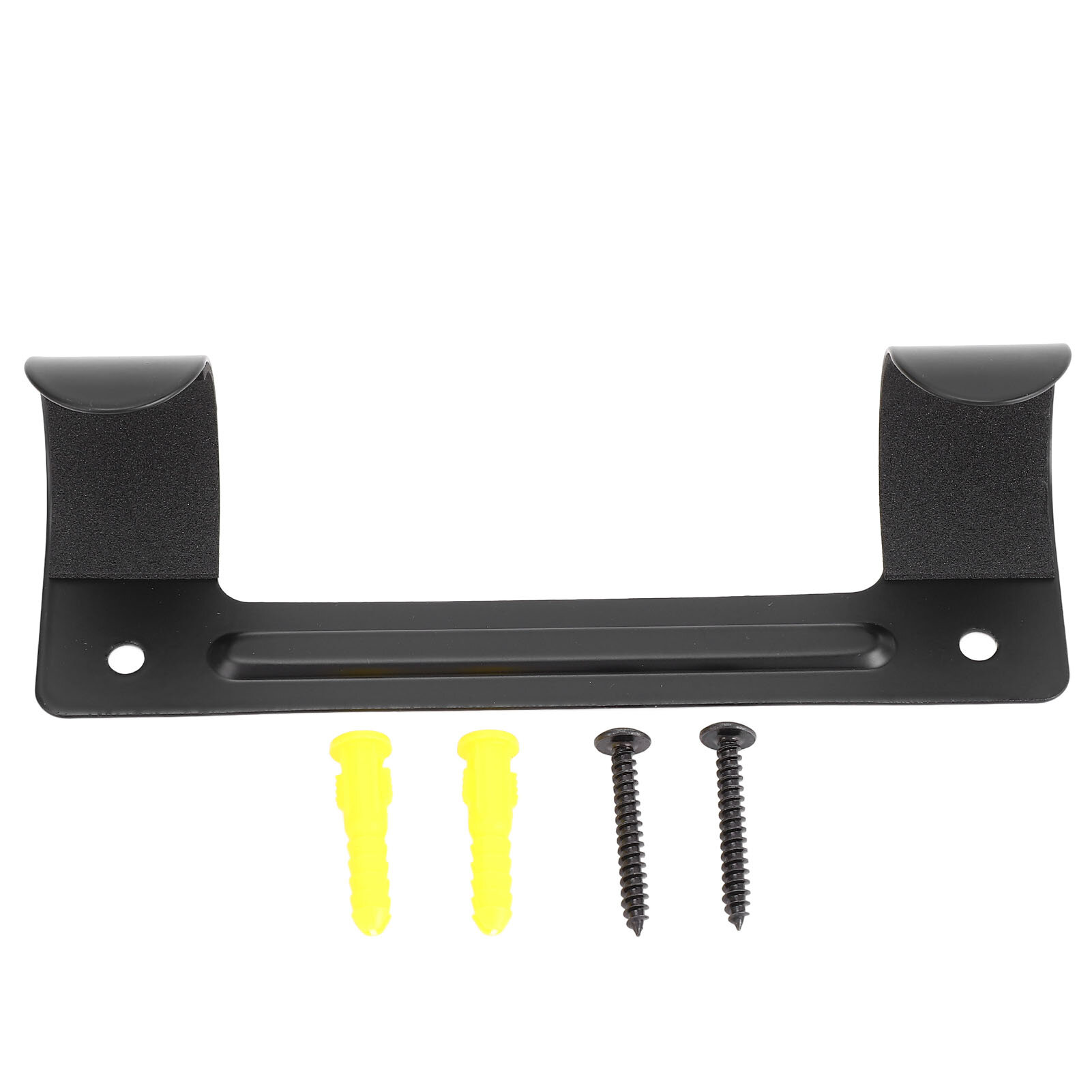 Держатель для гладильной доски, настенная вешалка для утюга, стеллаж для хранения в прачечной, подвесная полка, черный.