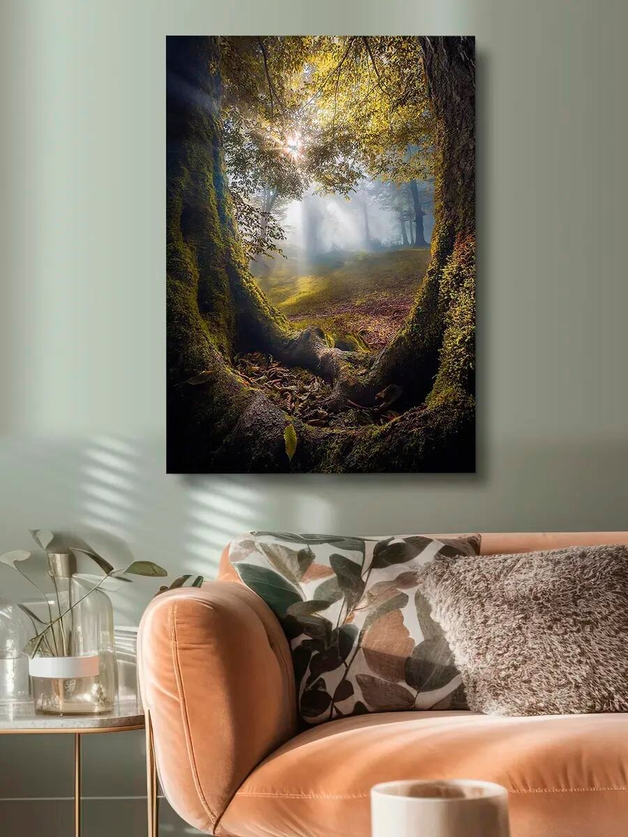 Картина "Волшебное утро", на стену 30х40см 1шт.