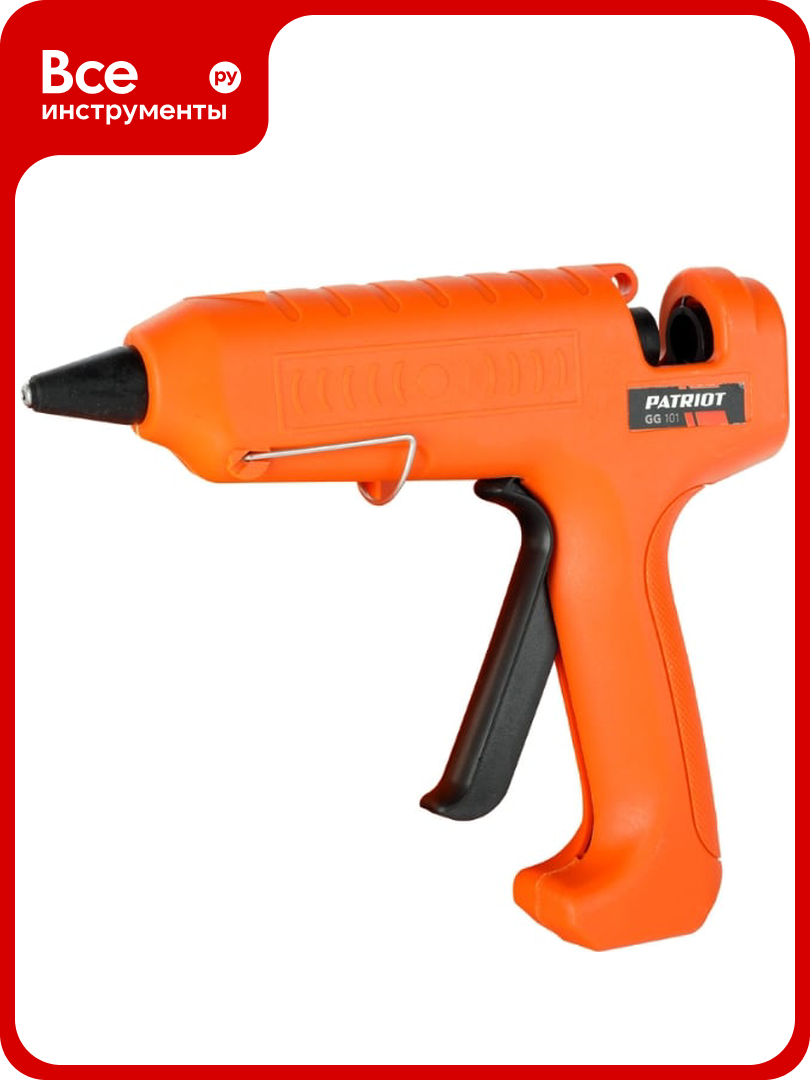 Клеевой пистолет PATRIOT GG 101 100303101, металл
