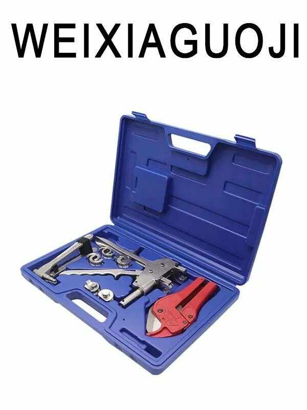 Гидравлический универсальный осевой инструмент для соединения труб диаметром 12-25 мм с осевыми фитингами