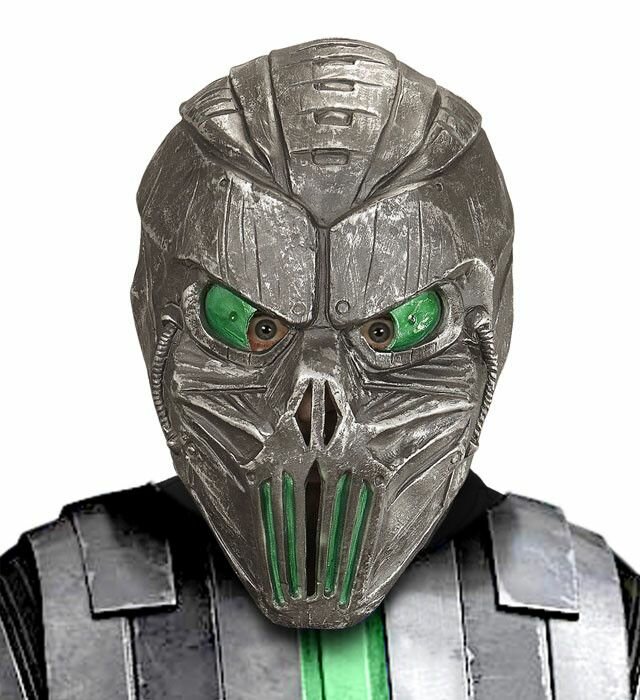 Маска "Космический пришелец" WIDMANN, латекс, 30см, универсальная, мужская, для Хэллоуина