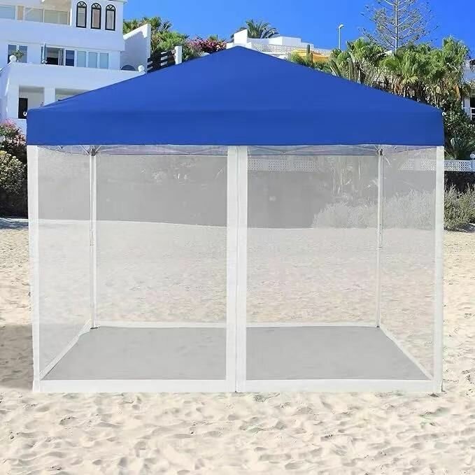 Универсальная сменная москитная сетка, уличная сетка, боковая стенка, занавеска с застежкой-молнией