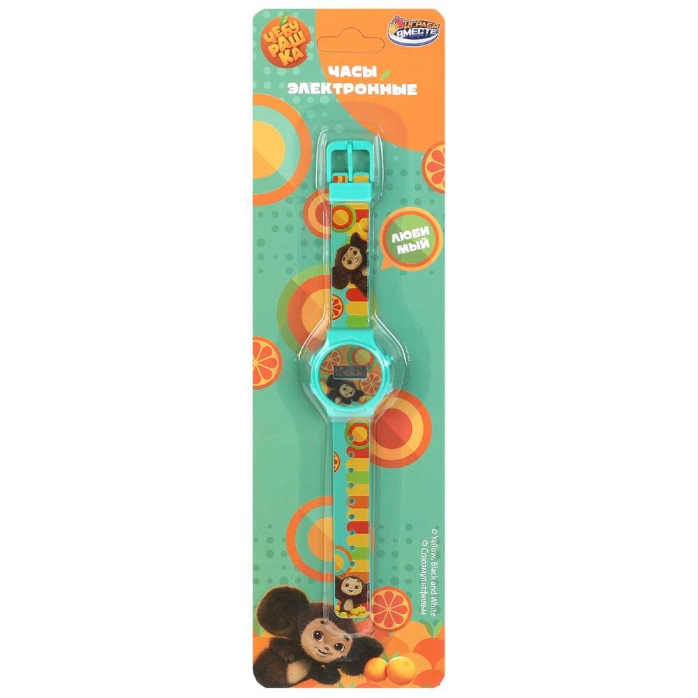 Часы "Чебурашка" показывают время и дату Играем Вместе B1671913-R28