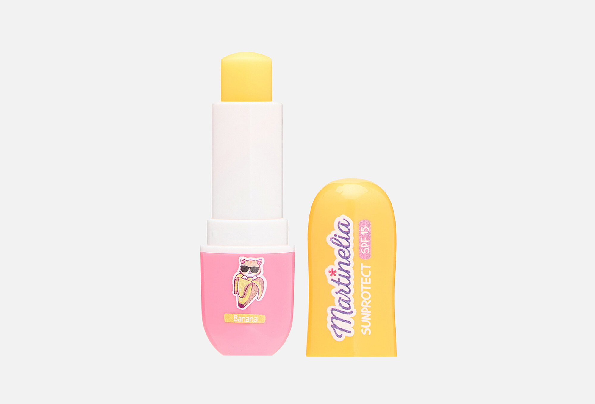 Бальзам для губ SPF 15 MARTINELIA Yummy Banana 3.5 г