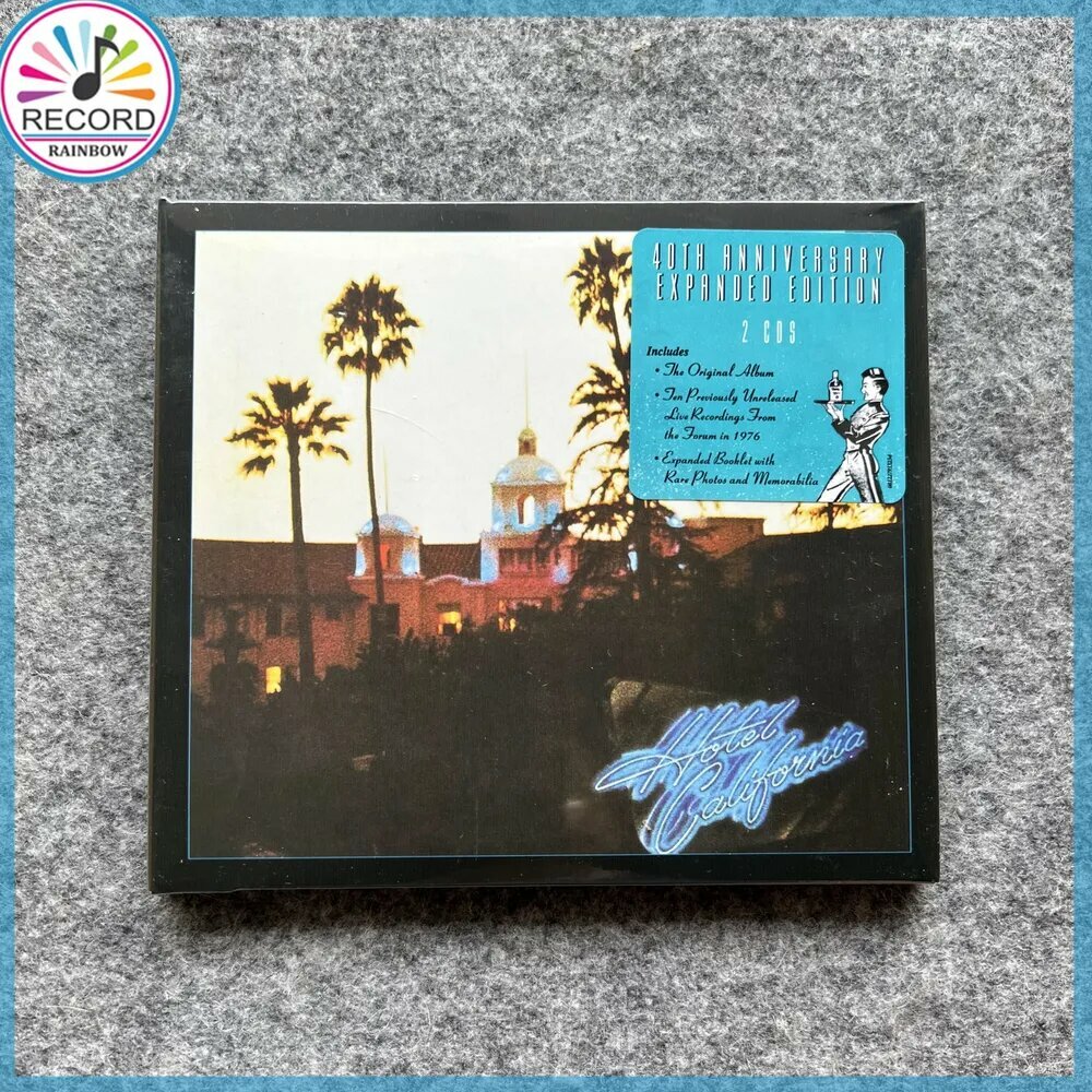 Eagles Hotel California 2CD настоящий Герметичная упаковка совершенно новый