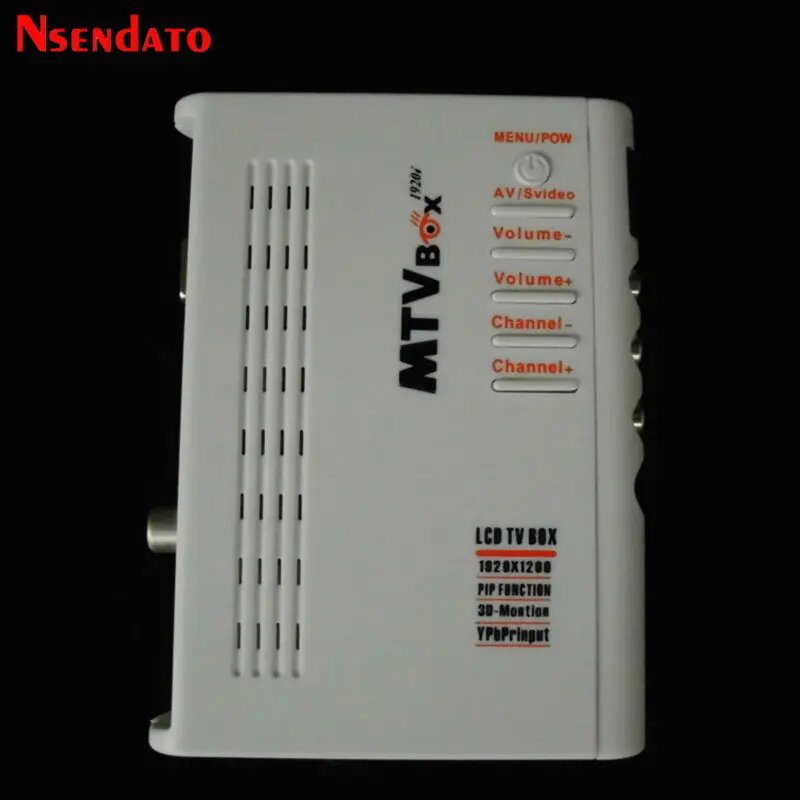 NSendato MTV Box TV Box, Black, EU Plug