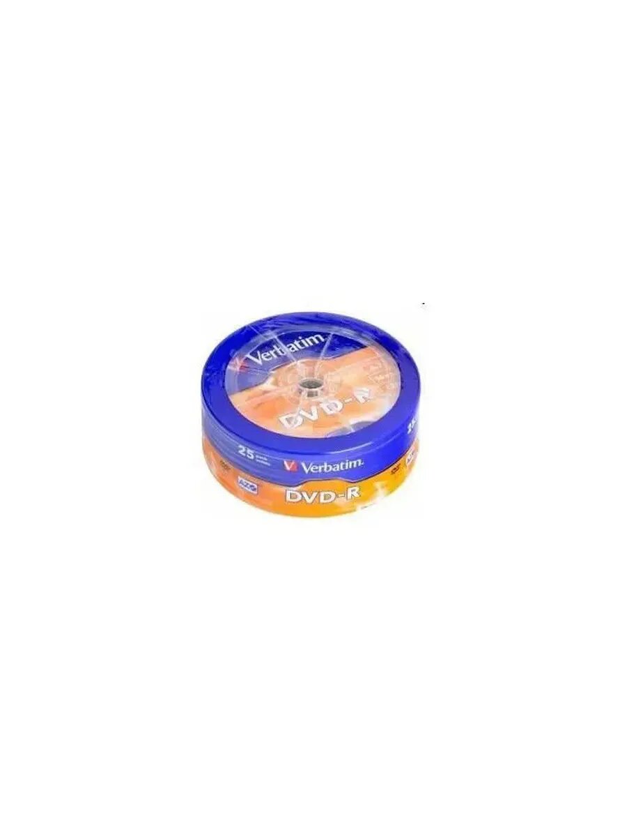 Диск DVD-R 4.7Gb 16x wagon wheel (25шт) (43730)