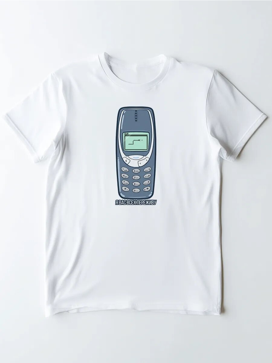 Футболка телефон нокиа 3310