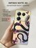 Чехол на Infinix Note 40 / Инфиникс Нот 40 с принтом "Snake and butterflies 2"