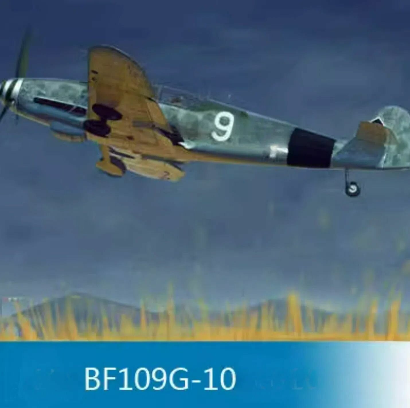 Trumpeter 1/32 02298 Мессершмитт Bf 109G-10 сборная модель самолета