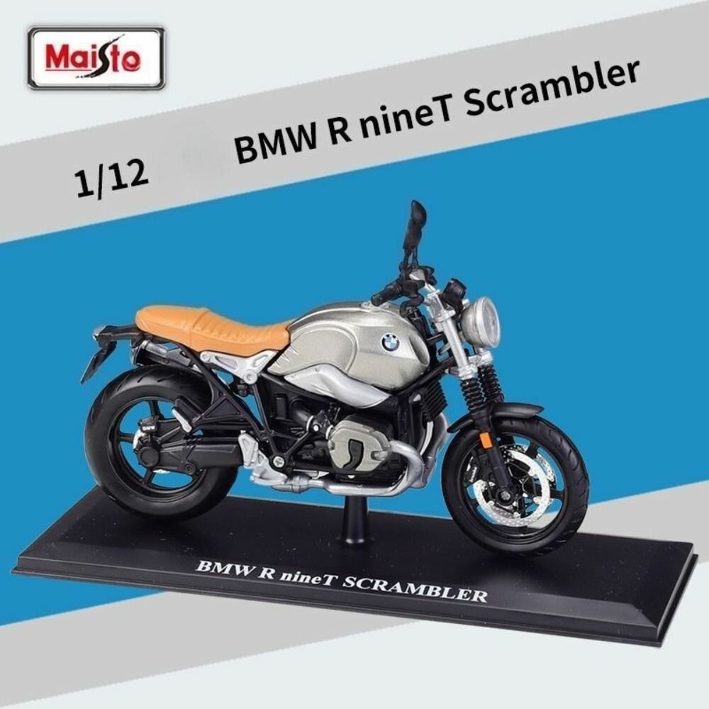 Maisto 1:12 BMW R nineT Scrambler Сплавная модель мотоцикла