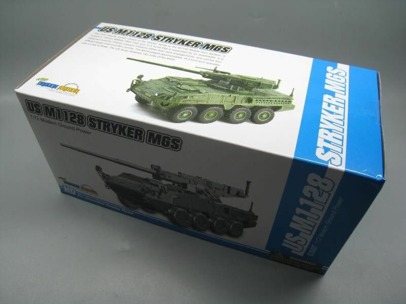 Dragon 63007 1/72 US M1128 Stryker MGS Модель сборки бронетранспортеров