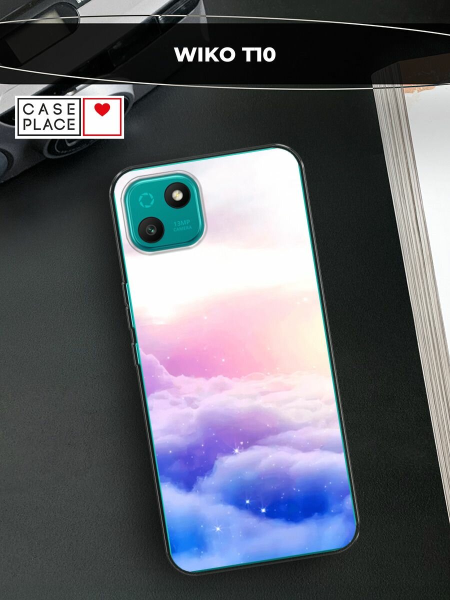 Силиконовый чехол на Wiko T10 / Вико Т10 с принтом "Небеса"