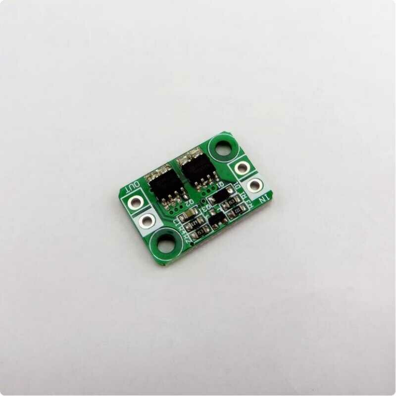 10шт Плата АккумуляторА С Защитой От ОбратнОгО Подключения Идеальный ДиоД Для Зарядки АккумуляторА Предотвращает Обратную