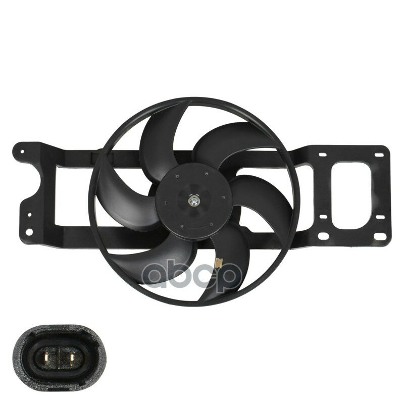 Вентилятор радиатора Renault Logan (04-) LFC0970 LUZAR арт. LFC0970