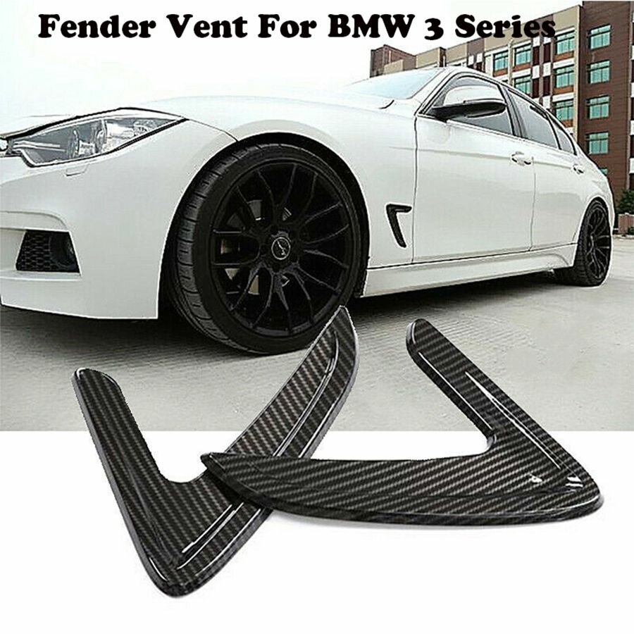 Для BMW 3 серии F30/F31 боковые дефлекторы / вентиляционные отверстия в крыле в стиле карбона 13-18 Аксессуары