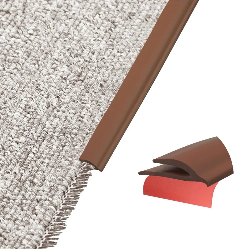 ПВХ накладка для стыков ковров и пола