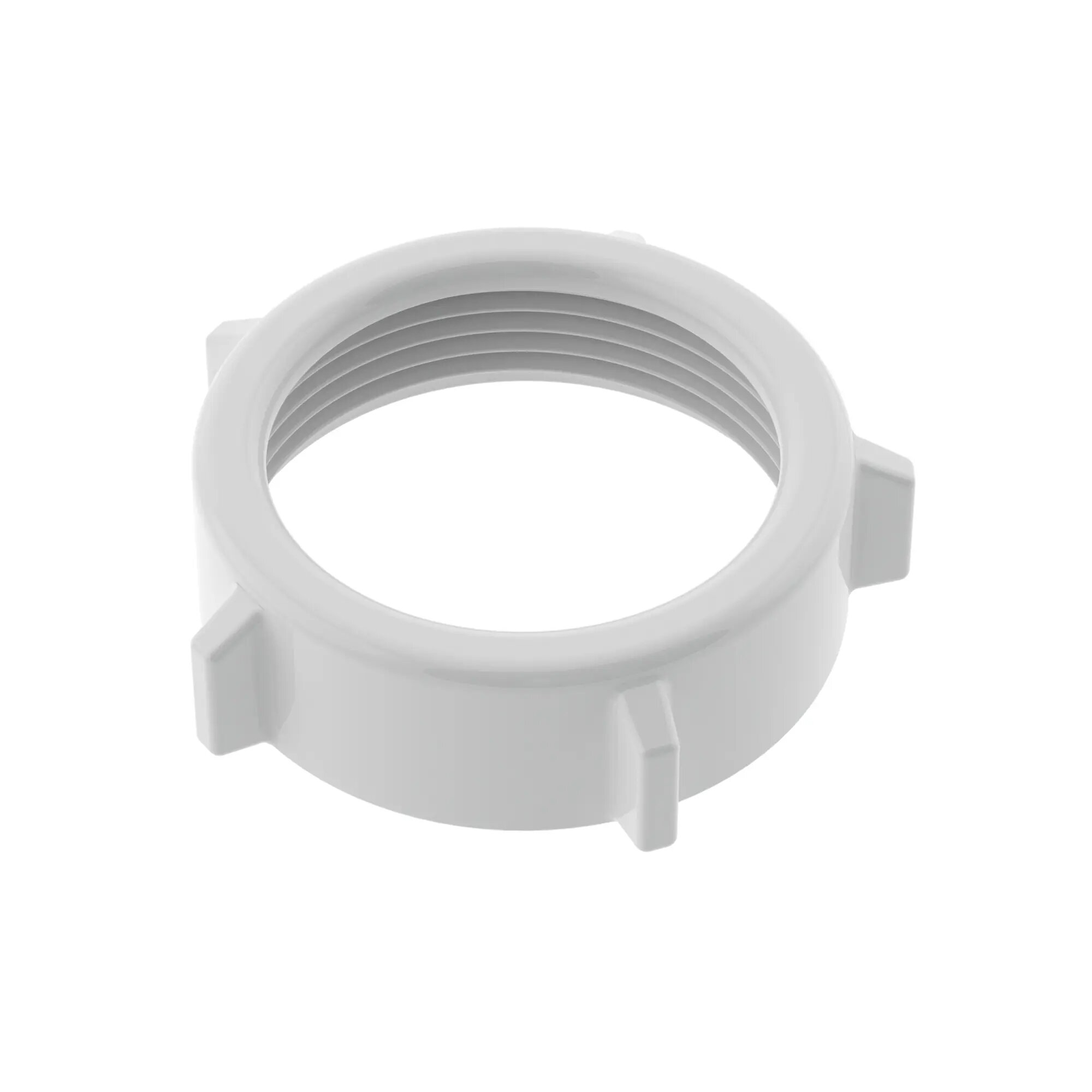 Гайка для сифона 1 1/2 дюйма пластиковая резьбовая деталь для раковины и сантехники