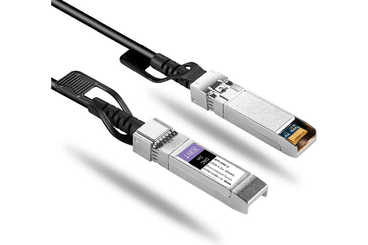XBIT SFP+ 10G DAC кабель 2 м S10GT0230 для серверов и сетевых коммутаторов дата-центров