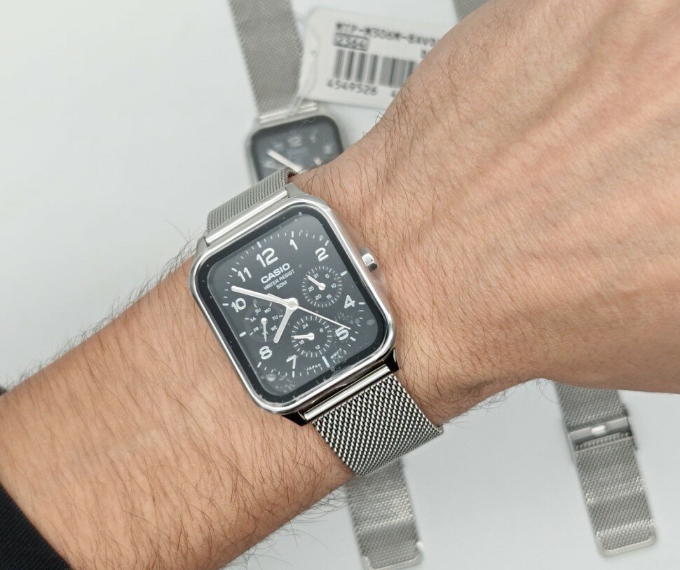 Наручные часы CASIO, серебристый — фото 1