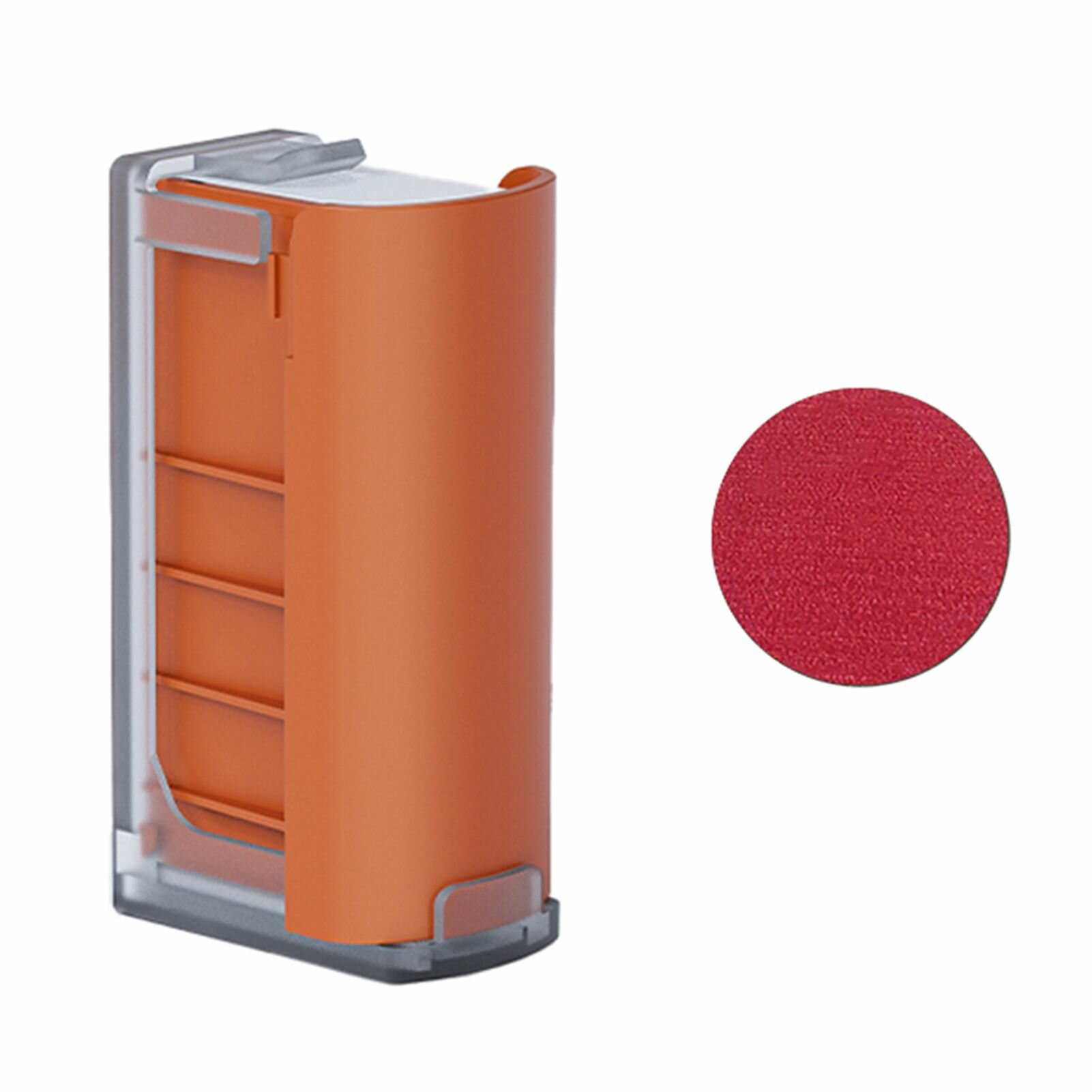 Чернильный картридж EVEBOT для ручного пищевого принтера PrintPen, сменные чернила емкостью 18 мл, портативный для мини-кофе, латте-арта, узоров для самостоятельного дизайна - красный