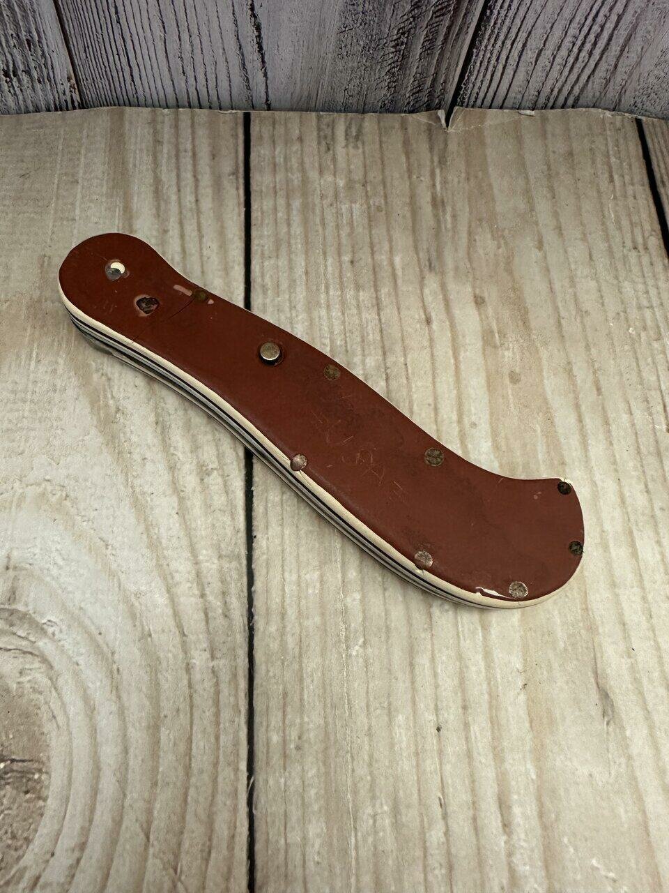 Нож складной винтажный интересный