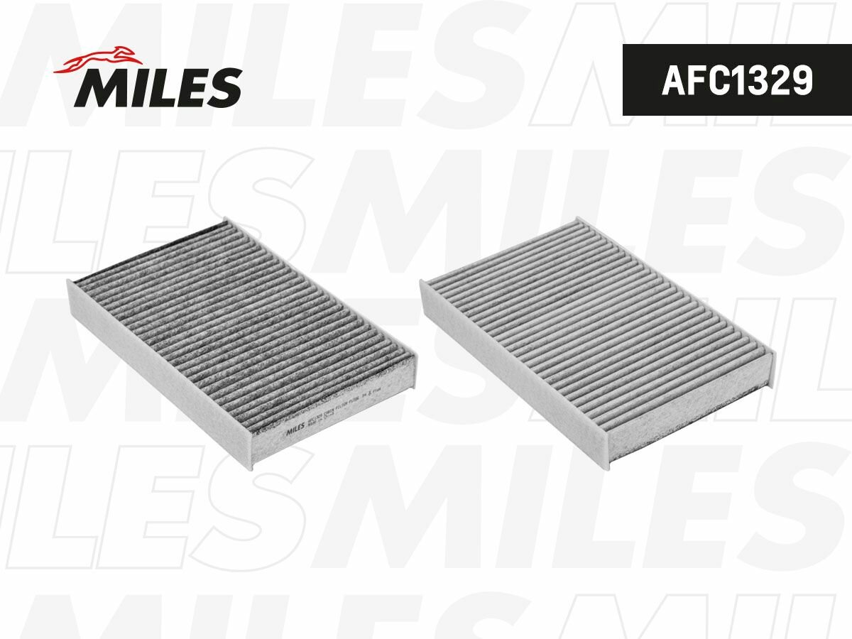 MILES Фильтр салона угольный RENAULT FLUENCE/NISSAN JUKE (FILTRON -, MANN CUK1629) AFC1329