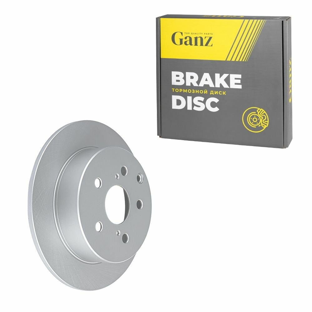 Тормозной диск задний на Тойота Авенсис, 1 штука