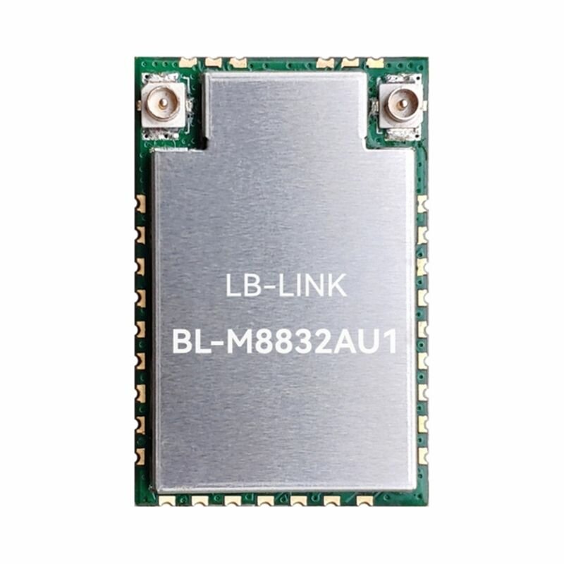 RTL8832AU Сетевая карта Wi-Fi 6 Беспроводная высокоскоростная передача 1200 м для ноутбуков Настольные компьютеры 2,4 ГГц + 5