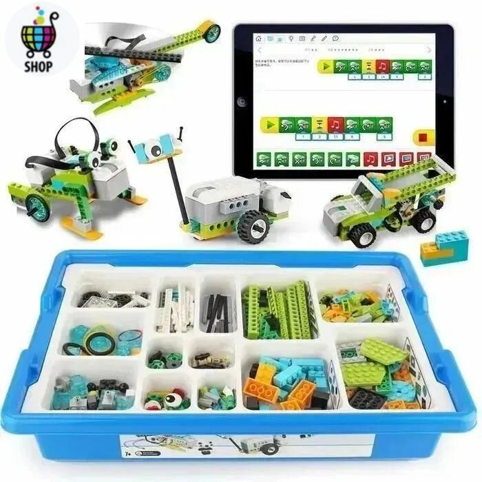 Набор wedo 3.0 расширенная комплектация + ресурсный набор / Развивающий конструктор Робототехника / совместим с лего
