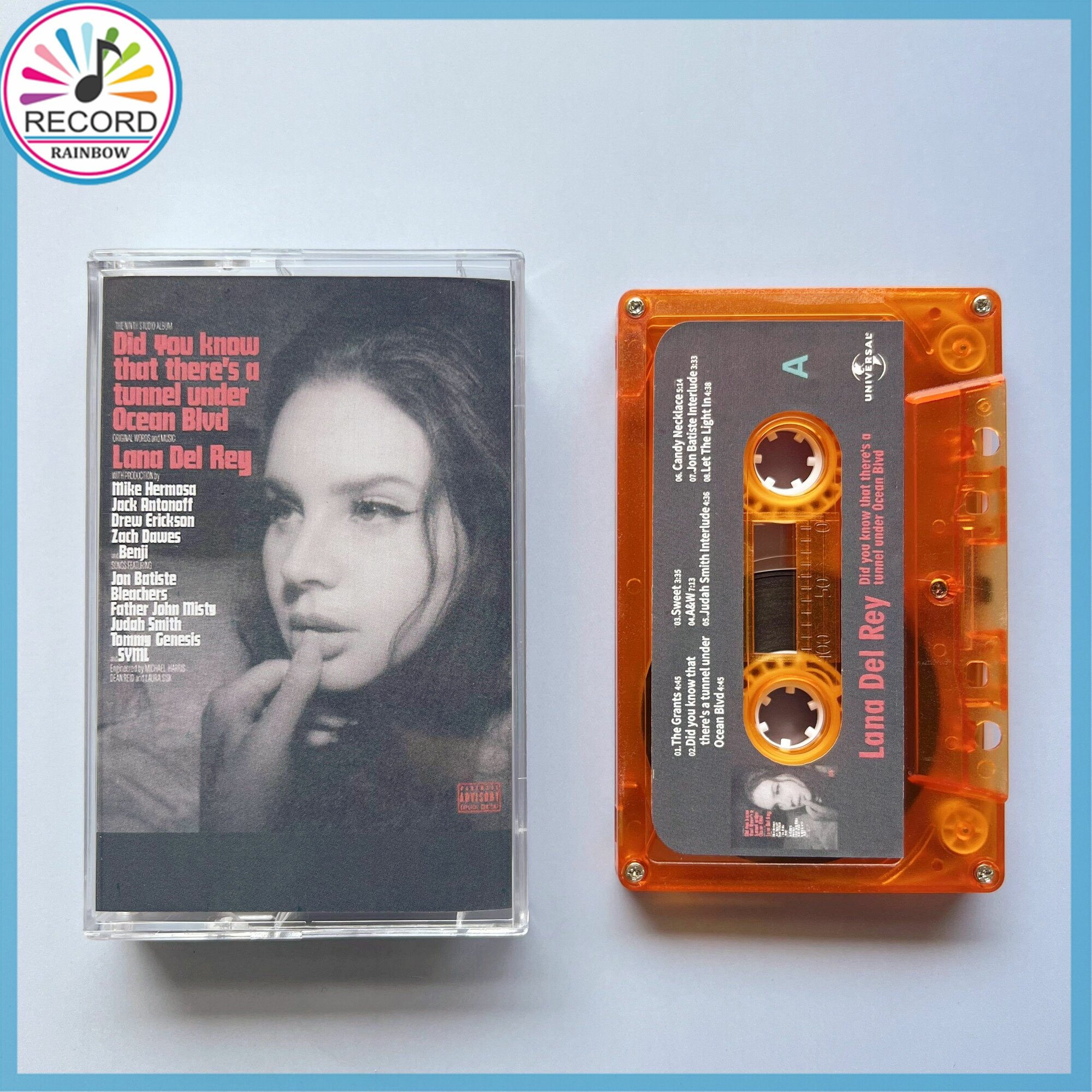 Lana Del Rey Did You Know That Under Ocean Blvd кассета Совершенно новый Запечатанный