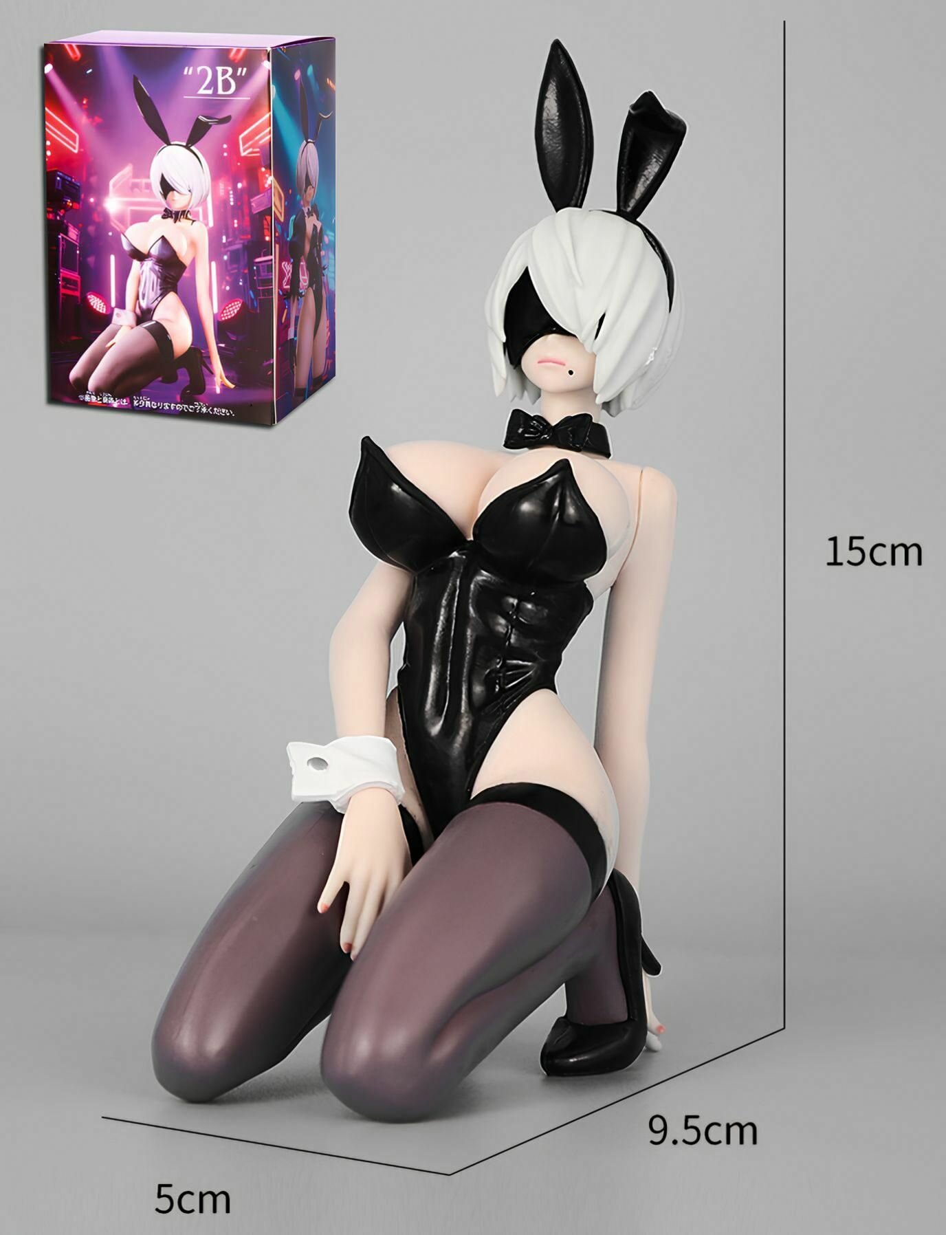 Фигурка Хентай Ниер: Автомата Еруха / Hentai YoRHa No. 2 Type B NieR: Automata 2B (15см)