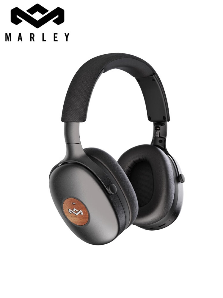HOUSE OF MARLEY PV XL Гарнитура Bluetooth ANC hybrid с активным шумоподавлением складная