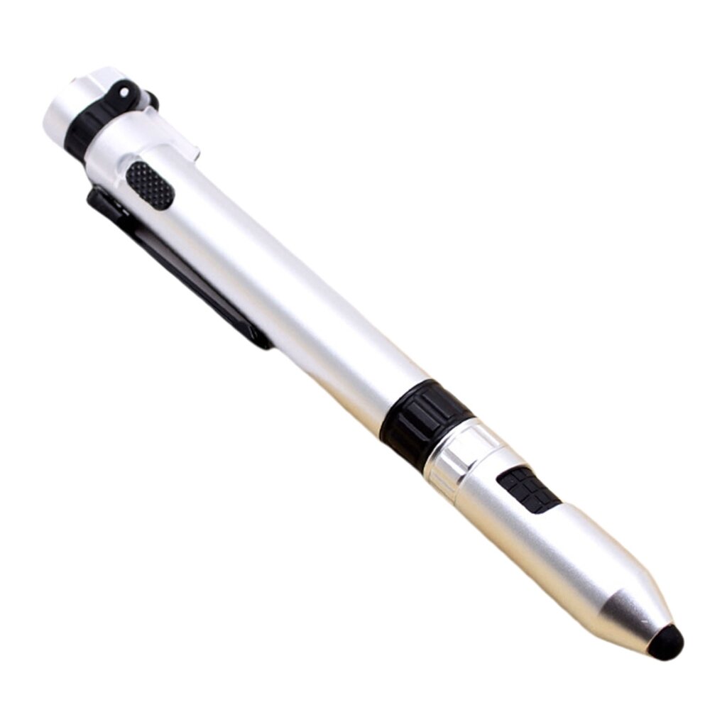 Ручка-Мультитул 5 в 1 Гаджеты-Мультитулы Встроенные Компасы Светодиодный Фонарик Отвертка Ручка с Сенсорным Экраном и Подставка Для Телефона